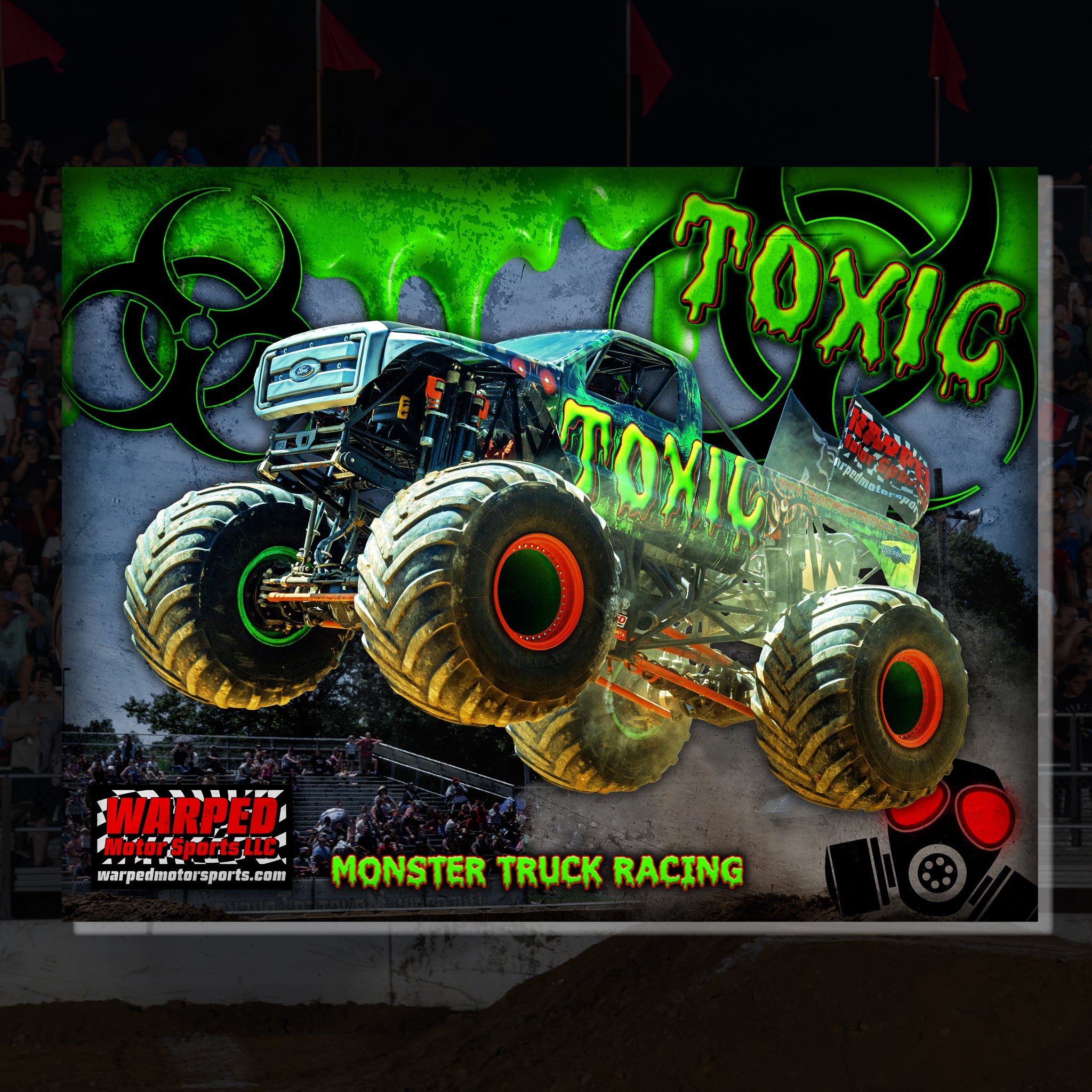 TOXIC Monster Truck Hero Card ☣︎ Autographed by Cory Snyder! – Warped ...